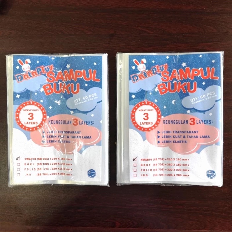 Jual Sampul Plastik Buku Quarto Cover Plastik Buku Quarto 60 Lembar
