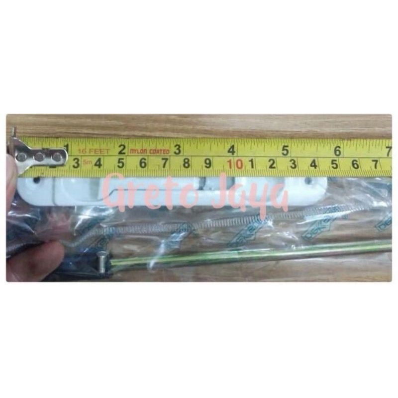 Jual ( DEKSON ) Flush Bolt Spartan Selot Pintu Grendel tanam Aluminium ...