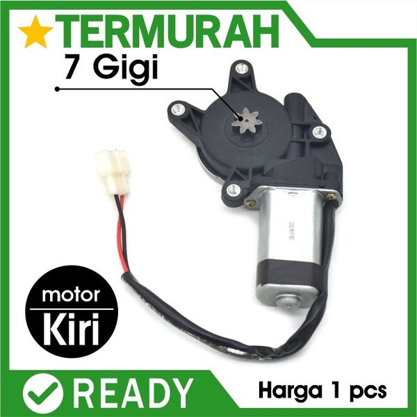 Jual Motor power window dinamo 7 GIGI KIRI universal 4 lobang baut ...