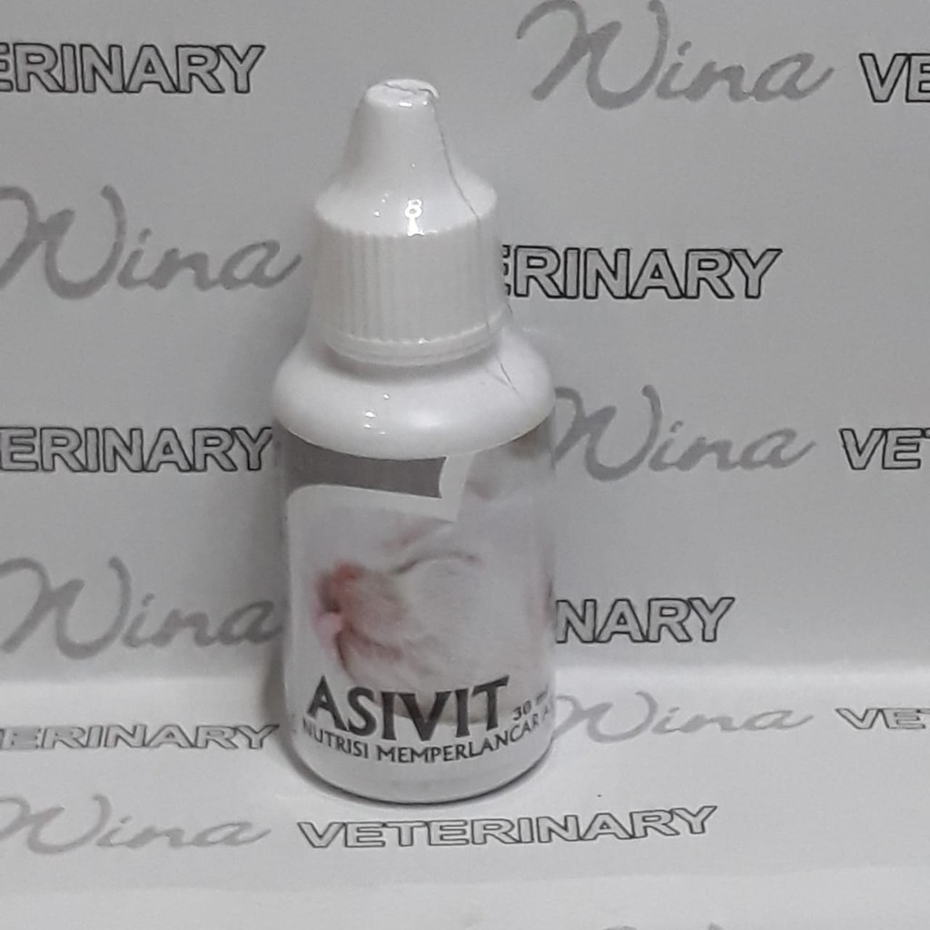 Jual Asivit cat 30 ml suplemen memperlancar asi induk kucing | Shopee ...