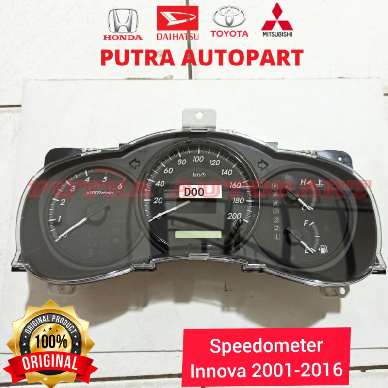 Jual speedometer kilometer innova diesel matic tipe G 2011-2015 ...