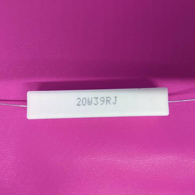Jual Resistor Kapur 20w 39 RJ - 1 pcs | Shopee Indonesia
