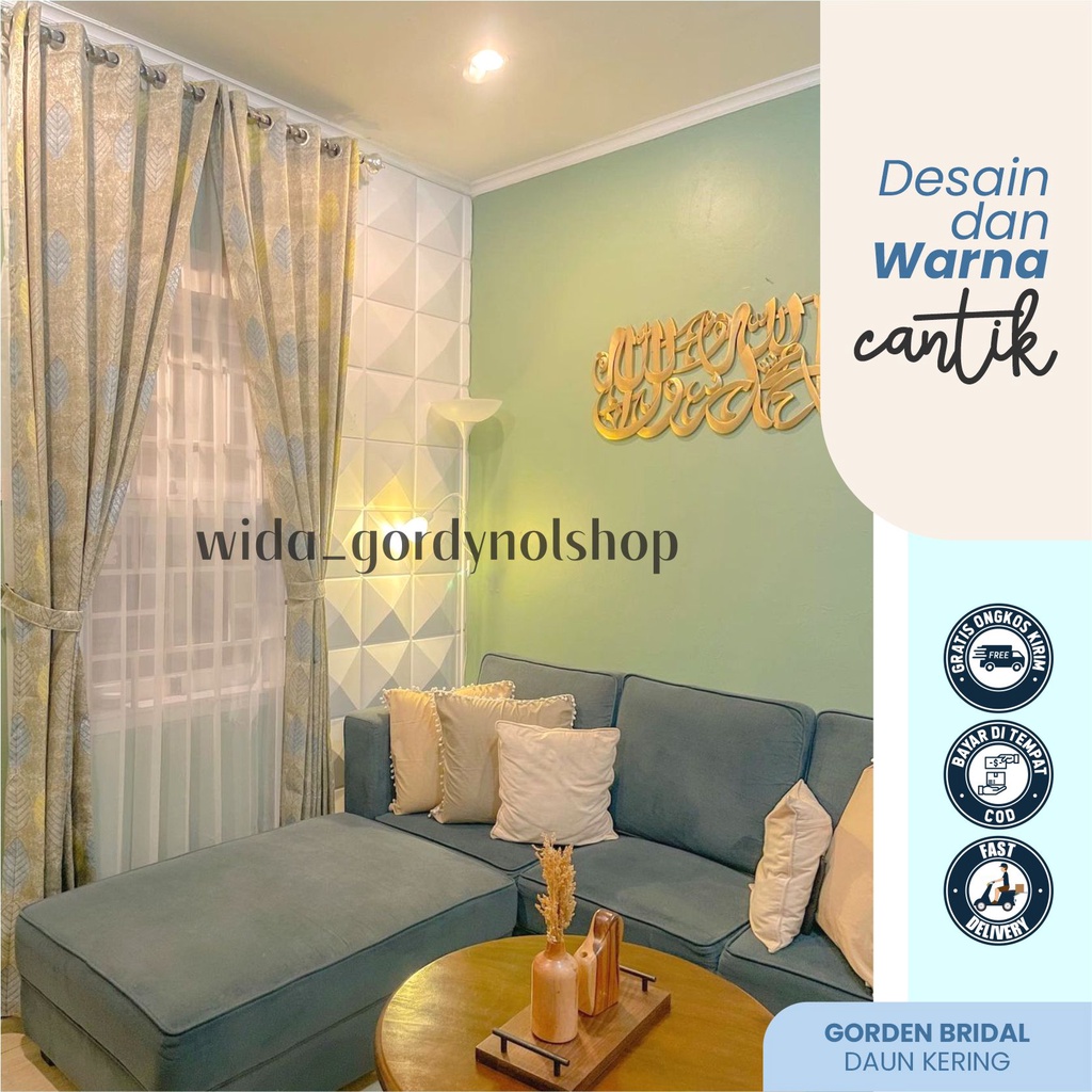 Jual gorden gordyn tirai jendela pintu minimalis terbaru termurah ...