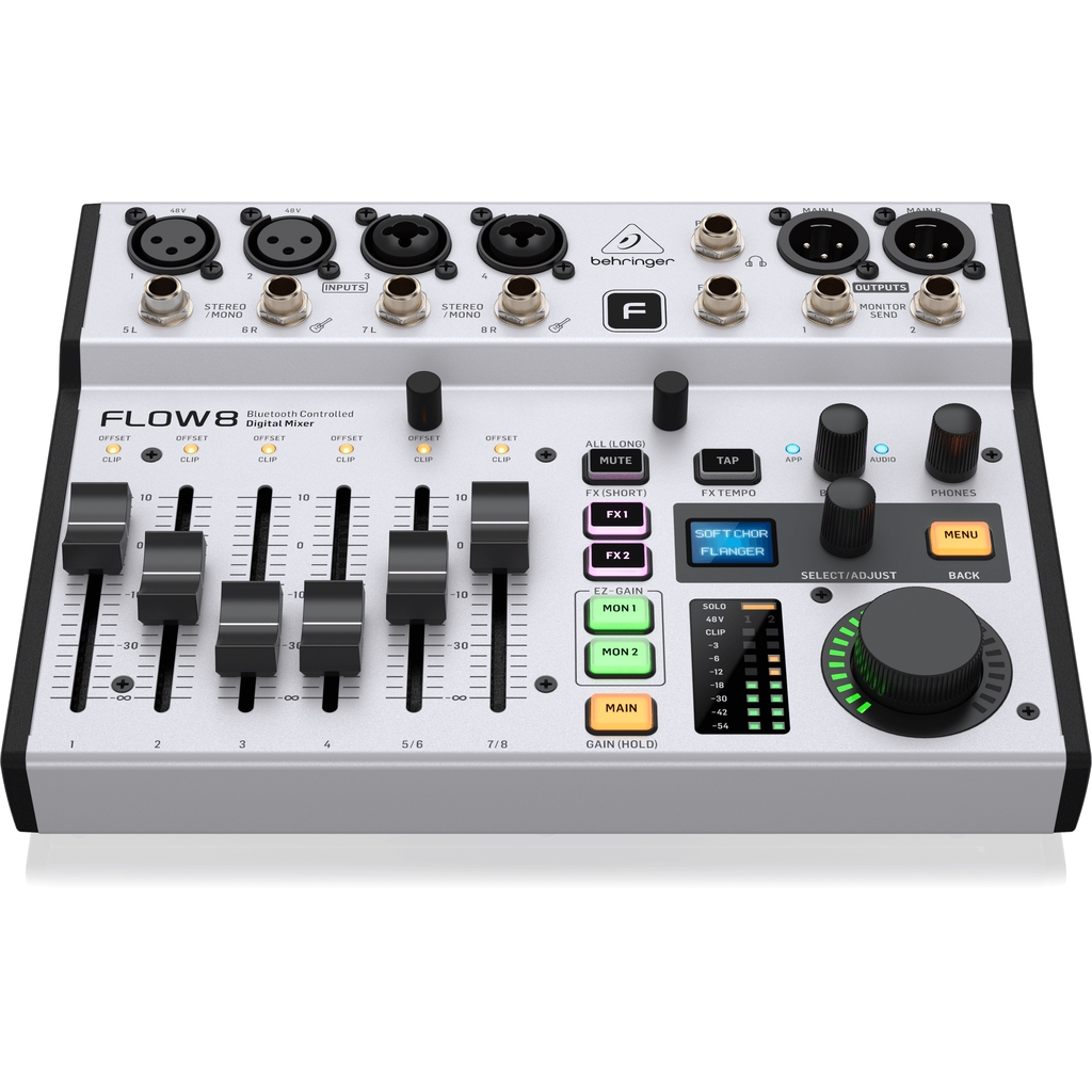 Jual Behringer FLOW 8 8-Input Digital Mixer and USB/Audio Interface ...