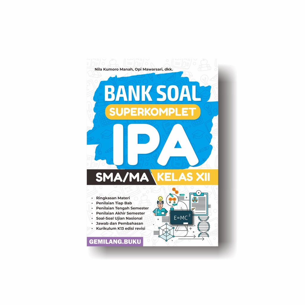 Jual Buku Bank Soal Superkomplet SMA/MA IPA Kelas XII - Charissa ...