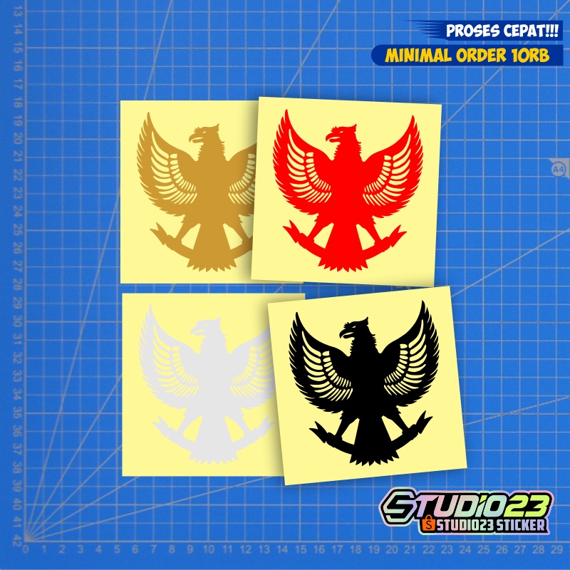 Jual Stiker logo Garuda Cutting sticker | Shopee Indonesia