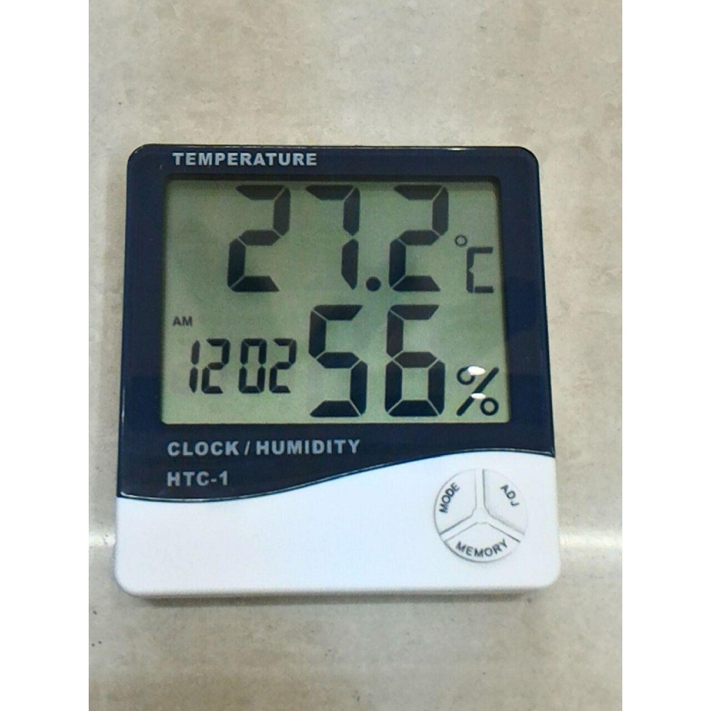 Jual Jam Digital Dengan Penunjuk Suhu Ruangan dan Kelembaban Udara ...