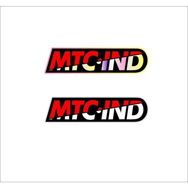 Jual STICKER MTC IND MATIC CUTTING STICKER CUTTING MOTOR CUTTING ...