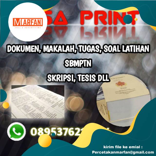 Jual PRINT TUGAS SEKOLAH FILE PDF ATAU WORD UKURAN A4 | Shopee Indonesia