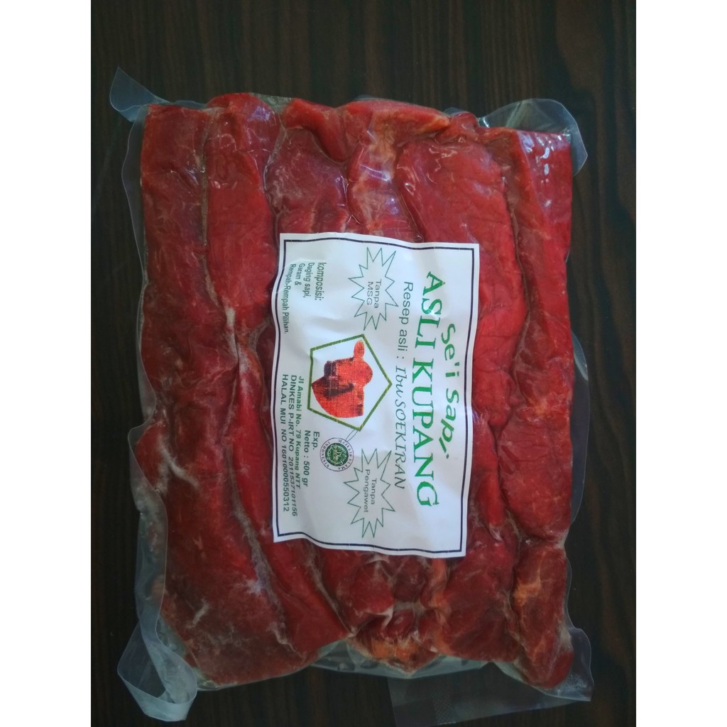 Jual Sei Sapi / Daging Sapi Asap asli Kupang (NTT) resep Ibu SOEKIRAN ...