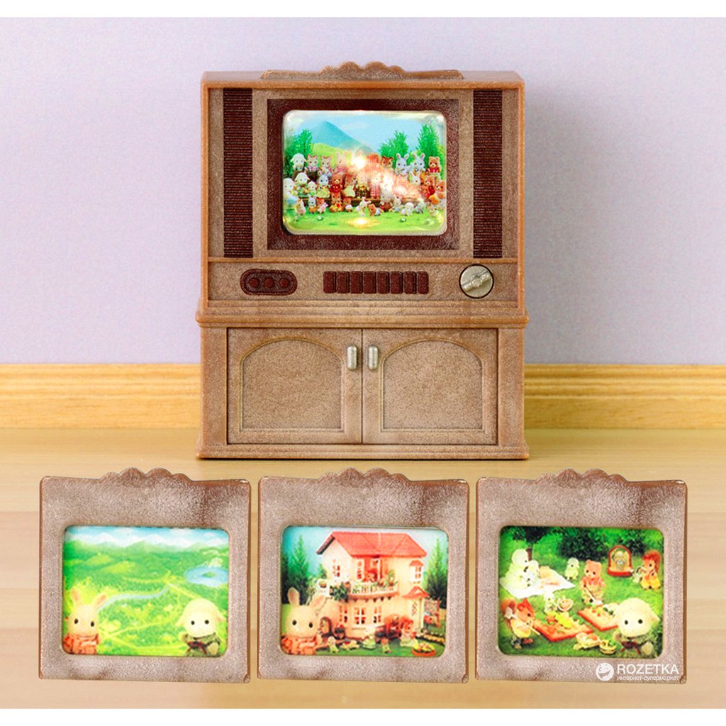 Jual SYLVANIAN FAMILIES ORIGINAL 2924/ 4264 - LUXURY COLOR TV (DAPAT ...