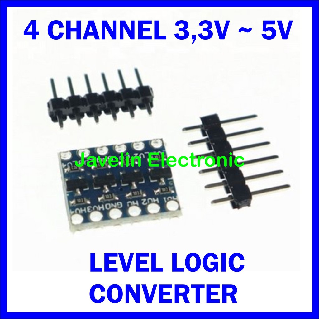 Jual Logic Level Converter 4 Channel Bi-Directional 5v 3.3v LLC I2C | Shopee Indonesia