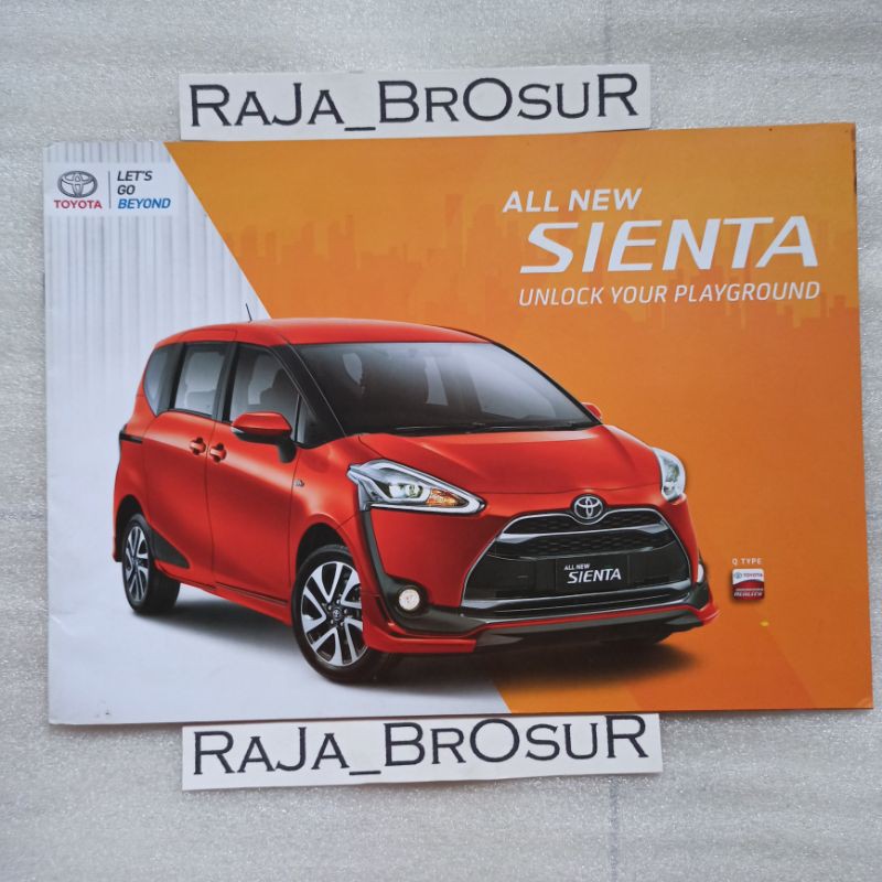 Jual Poster brosur katalog booklet Toyota Sienta 2016-2017 | Shopee ...