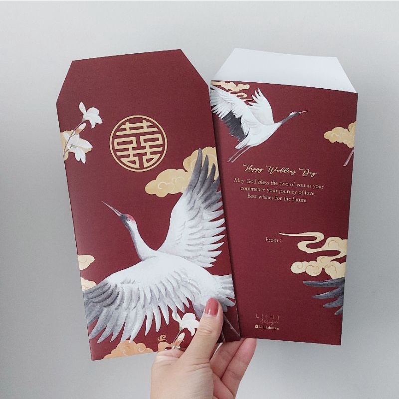 Jual Custom Angpao JUMBO (22x13 cm) / Angpao Sangjit / Angpao Wedding ...