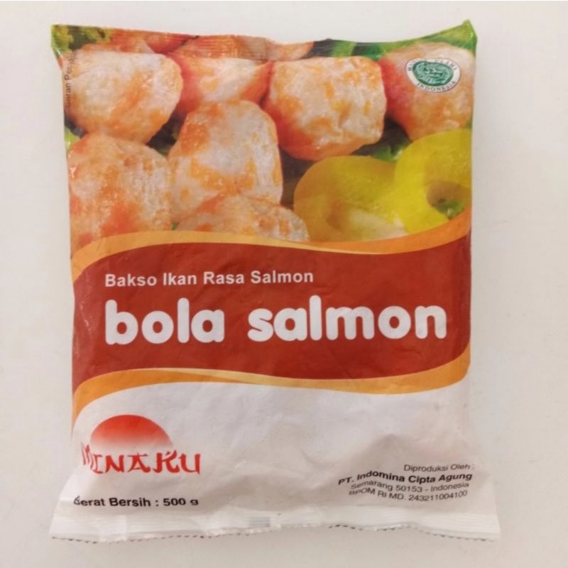 Jual Minaku Bola Salmon 500gr Bogor Frozen | Shopee Indonesia