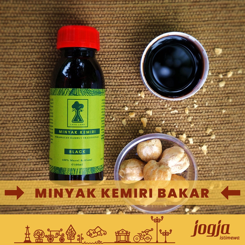 Jual Minyak Kemiri Bakar Asli Tradisional Lava Labs Yogyakarta Original ...