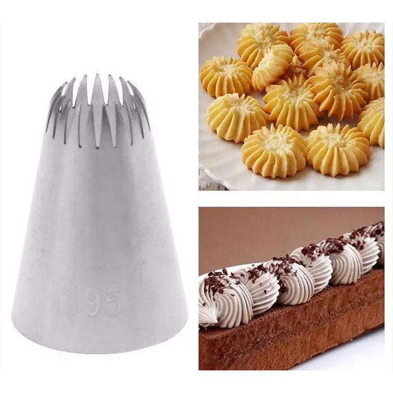 Jual Spuit/Nozzle Type 195 from China/Spuit Semprit Keju/Spuit Kue Sus ...