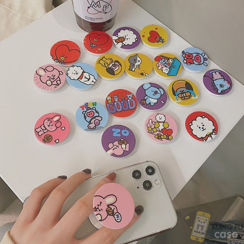 Jual POP SOCKET BTS / Popsocket BT21 | Shopee Indonesia