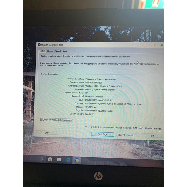 Jual Motherboard HP 14 bs bw 14-bs 240 245 246 G6 intel AMD OP1 OP2 ...