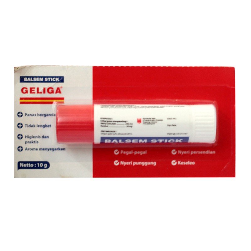 Jual GELIGA BALSEM STICK 10GR | Shopee Indonesia