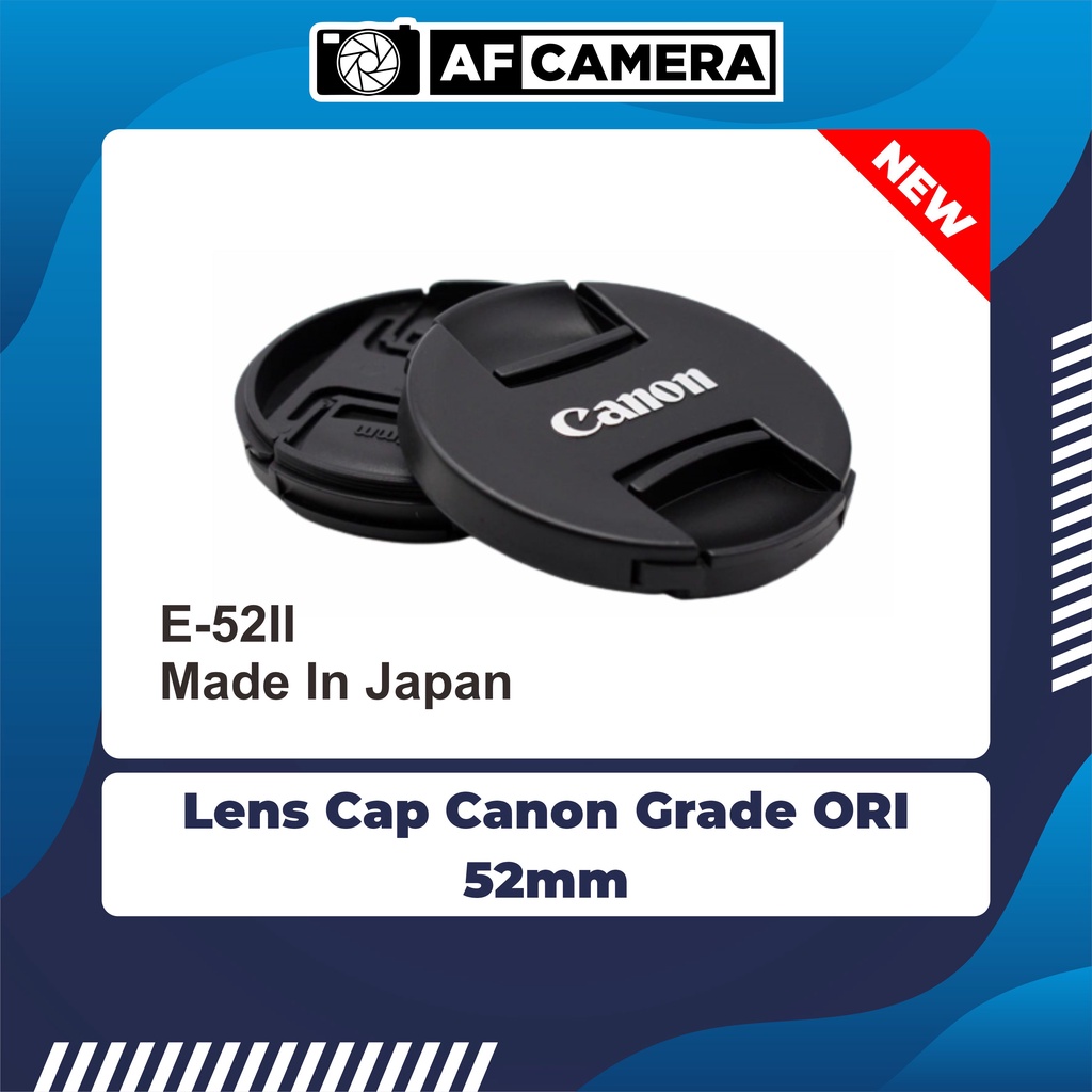 Jual Lens Cap Cover Tutup Lensa Depan Canon 52mm EF 50mm F1.8 Mark II ...
