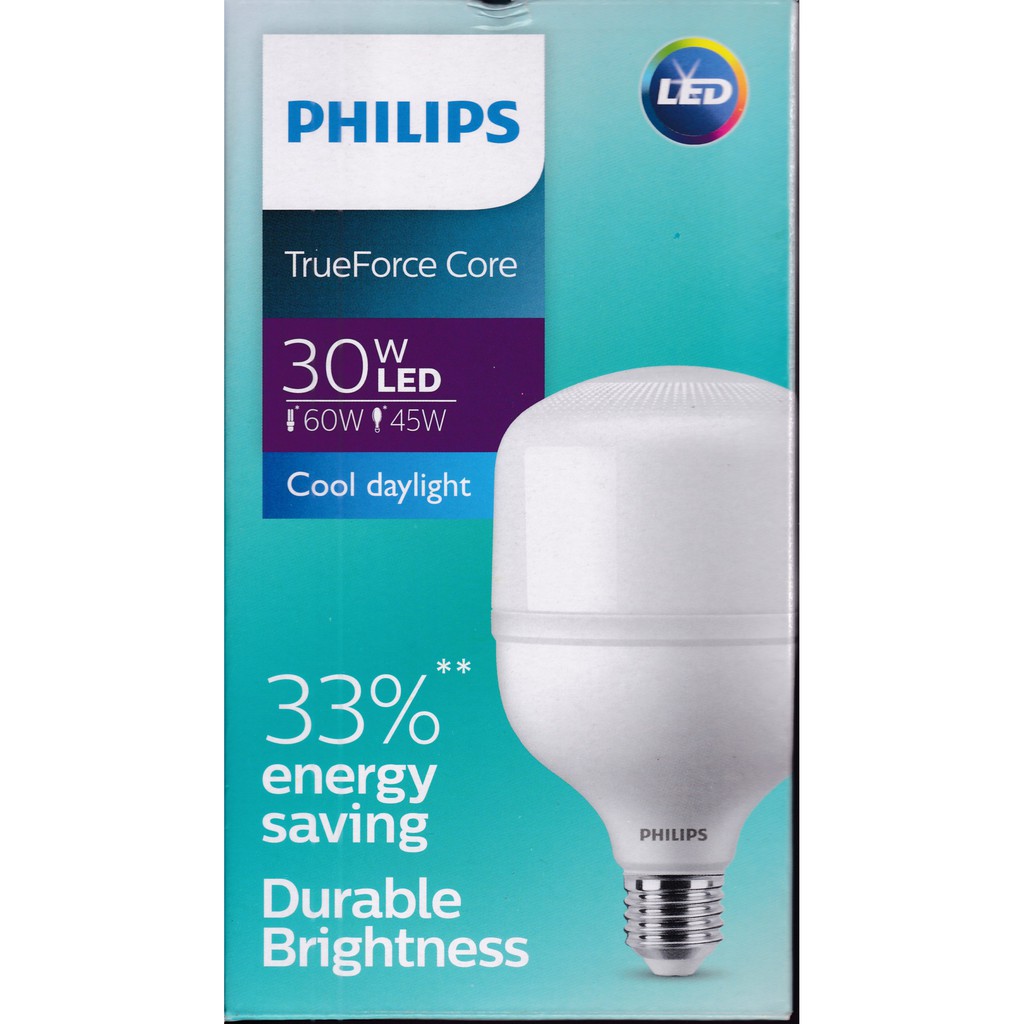 Jual Lampu Bohlam Philips LED 30 Watt TFC Cool Daylight | Shopee Indonesia