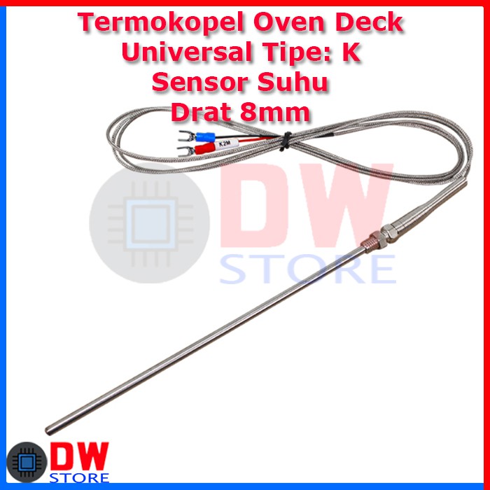 Jual Termokopel Oven Deck Universal Thermocouple Sensor Suhu Oven Deck ...
