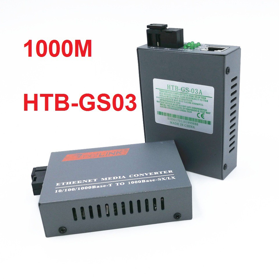 Jual Fiber Optic Media Converter Htb Gs 03 A B Optical Netlink Htbgs03