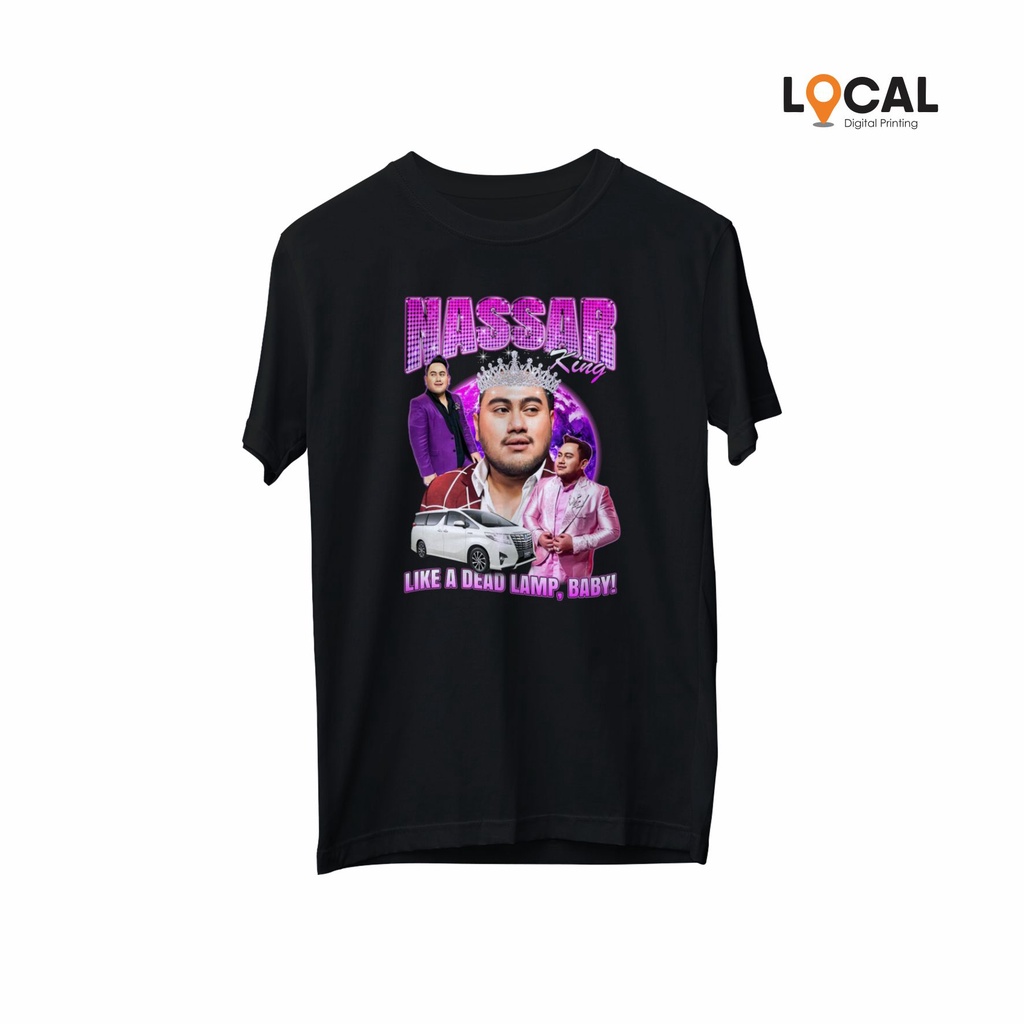 Jual KAOS BAJU NASSAR OPPA KING LIKE A DEAD LAMP VINTAGE | Shopee Indonesia