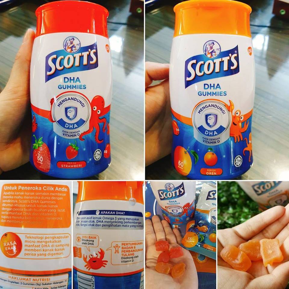 Jual SCOTT DHA GUMMIES (EXP akan kasih yang terbaru) | Shopee Indonesia