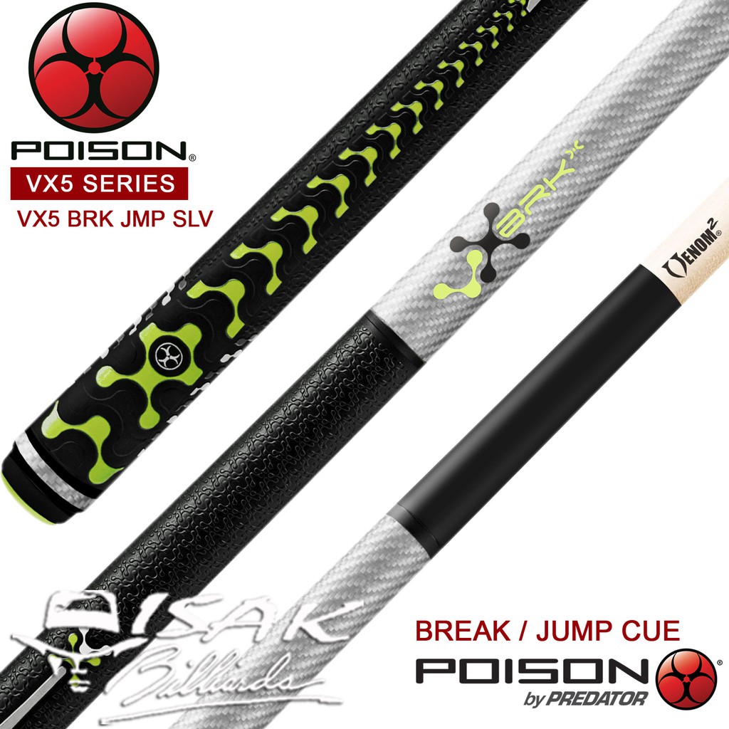 Jual Poison VX5 JB SILVER - Break Cue Stick Brek Billiard Stik Loncat ...