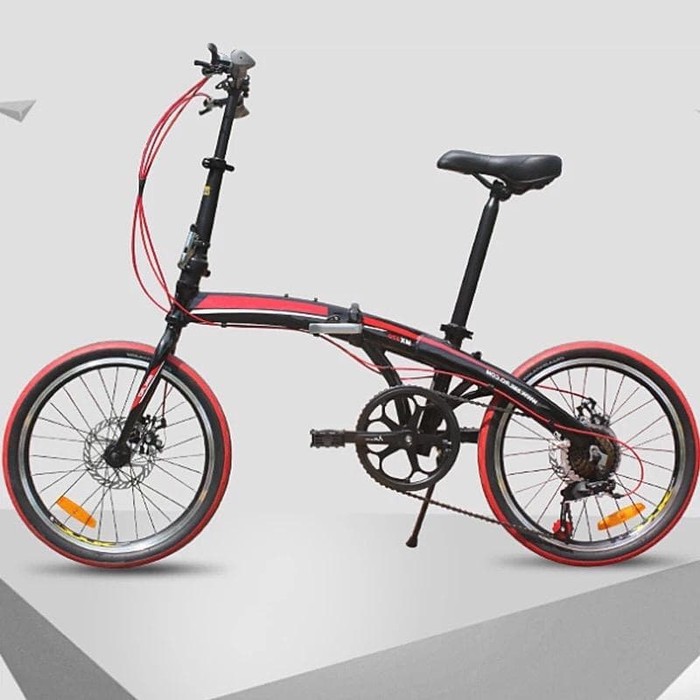Jual Sepeda lipat alloy alumunium 20"inch shimano 7 Speed premium ...