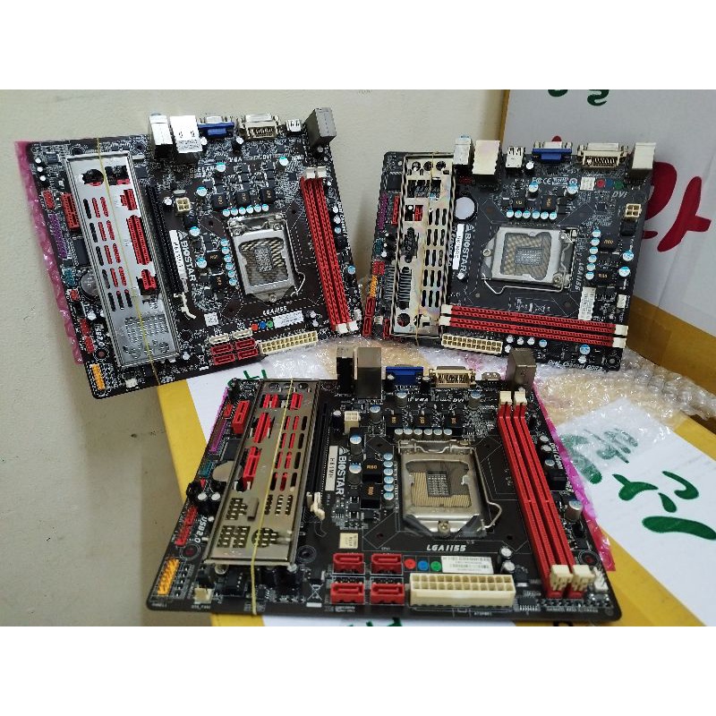 Jual mobo biostar H61 on board VGa socket 1155 | Shopee Indonesia