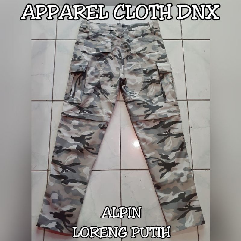 Jual Celana Alpin Alpina Alpine Loreng Doreng Army Merah Hitam Biru ...