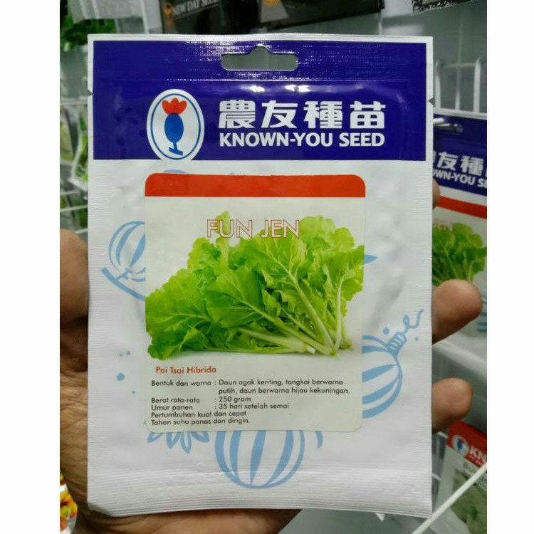 Jual Benih Sawi Keriting Fun Jen | Shopee Indonesia