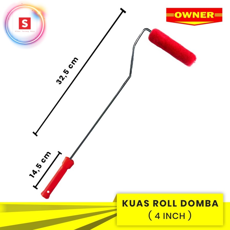 Jual Roll Cat Kecil Tembok Gagang Panjang ( Bisa Untuk Cat Minyak ...