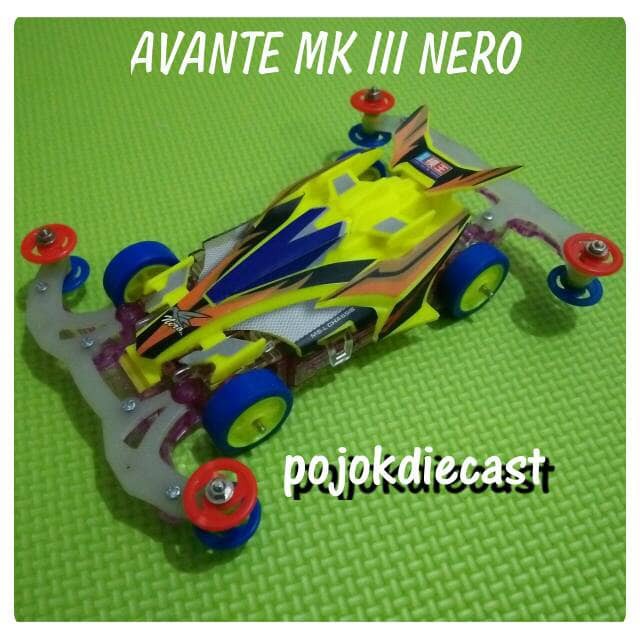 Jual Tamiya Mini 4WD AODA AVANTE MK III NERO (MS Chassis) | Shopee ...