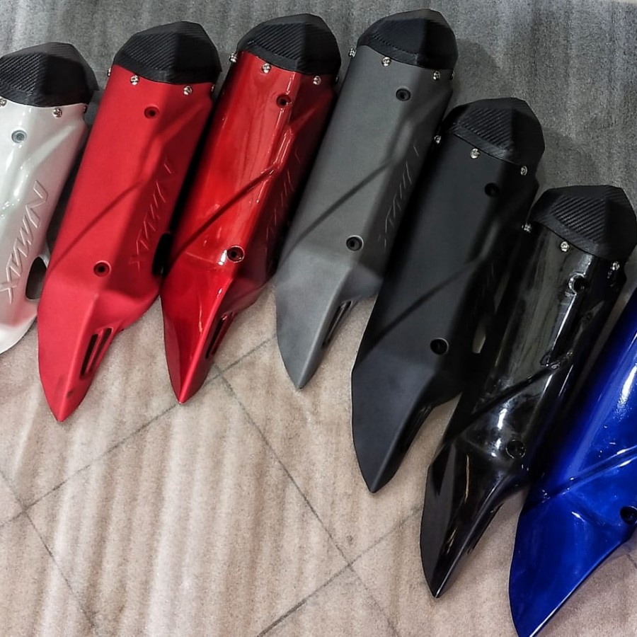 Jual caver knalpot nmax lama tutup knalpot nmax lama pelindung knalpot ...
