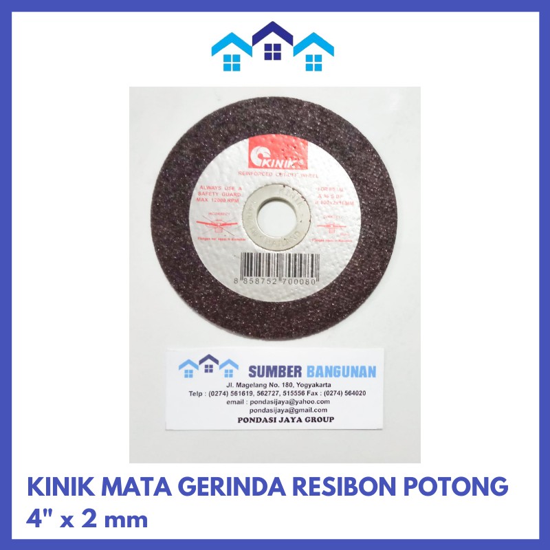 Jual KINIK MATA GERINDA RESIBON POTONG 4" x 2 mm | Shopee Indonesia