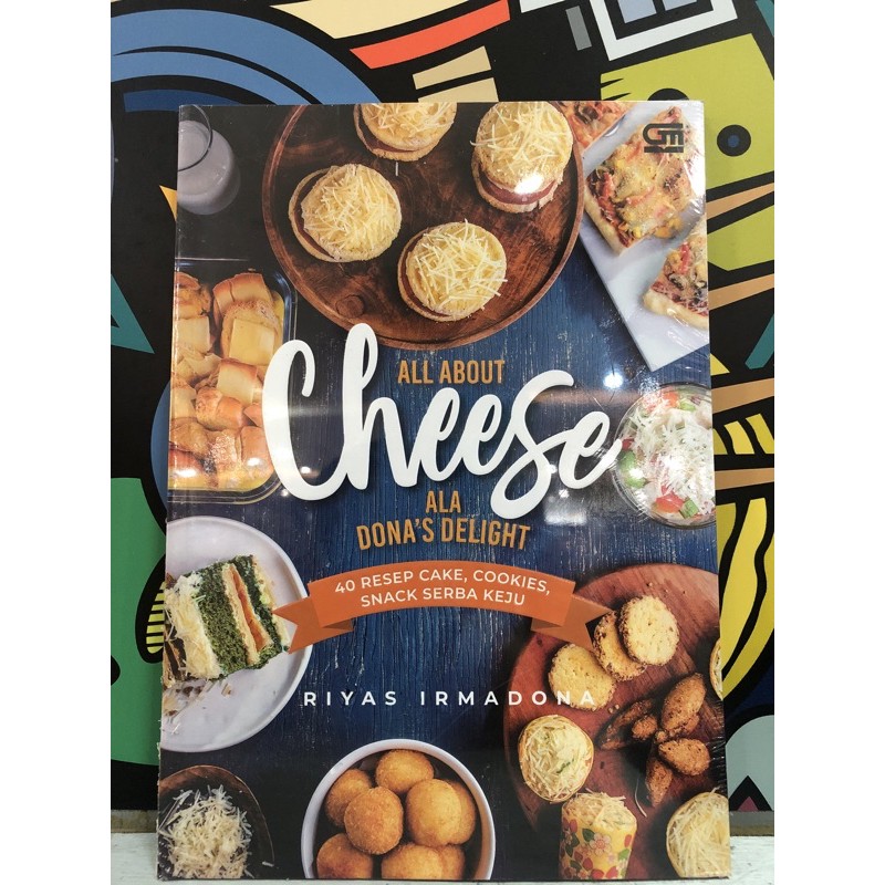 Jual Buku Masakan All About Cheese ALA DONA'S DELIGHT | Shopee Indonesia