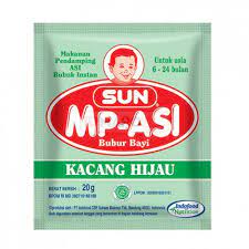 Jual Bubur Sun MP-ASI Kacang Hijau 20gr Sachet Untuk 6-24 Bulan ...
