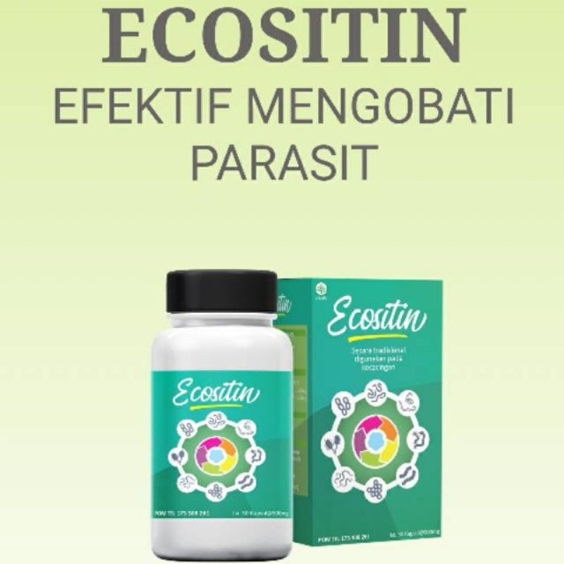 Jual Ecositin BPOM Asli Original Obat Herbal Pembasmi Cacing Anti ...