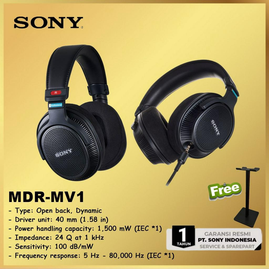 Jual Sony MDR-MV1 Headphone Studio Monitor Open Back Headset 6.3mm MV 1 | Shopee Indonesia