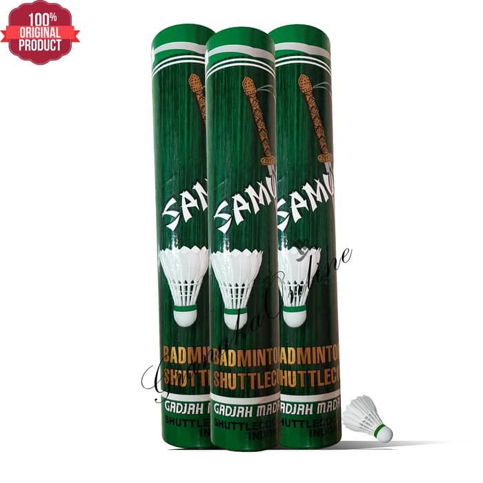 Jual SHUTTLECOCK / KOK BADMINTON SAMURAI HIJAU (ORIGINAL) | Shopee ...