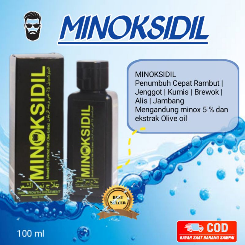 Jual MINOKSIDIL PENUMBUH RAMBUT BOTAK BREWOK PENUMBUH JENGGOT TERBUKTI ...