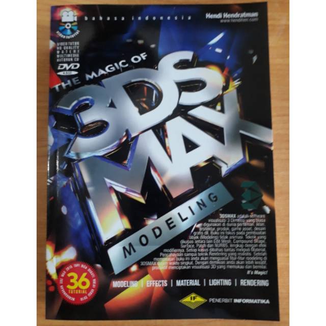 Jual Buku THE MAGIC OF 3DS MAX MODELING +DVD | Shopee Indonesia