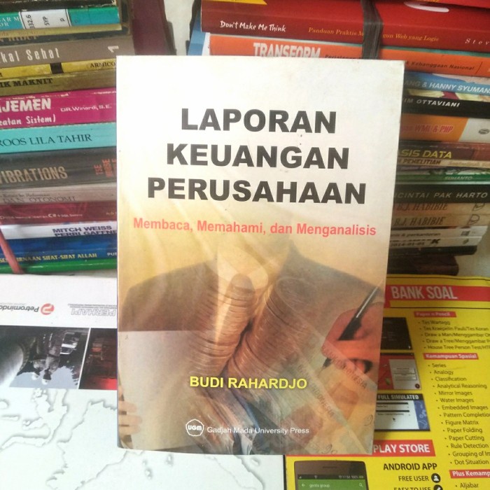 Jual Ori Buku LAPORAN KEUANGAN PERUSAHAAN Membaca,Memahami & Menganalisis | Shopee Indonesia