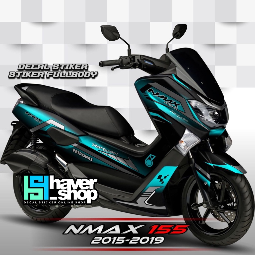 Jual Aksesoris Kendaraan Stiker Untuk Motor Yamaha Nmax Full Body Motif ...