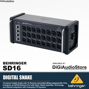 Jual Behringer SD16 Digital Stage Box FOR Digital Audio Mixer X-Air ...