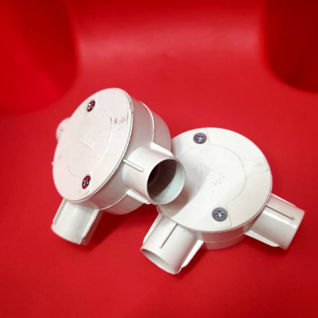 Jual Tdus Tedus T Dus Baut 3/4 Putih / Tdus pipa listrik 3/4 | Shopee ...